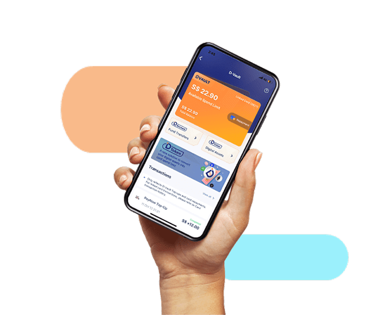 Increase your spend limit almost instantly and pay card bills conveniently